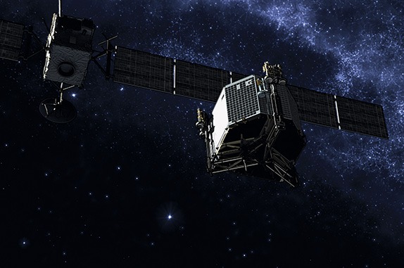 A cometary encounter: Rosetta, Philae and 67P/C-G - Curious