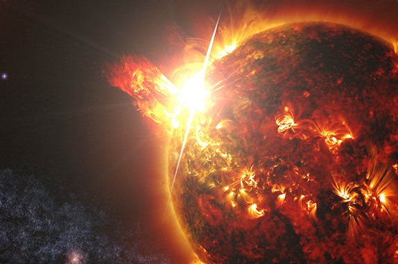 Solar storms - Curious