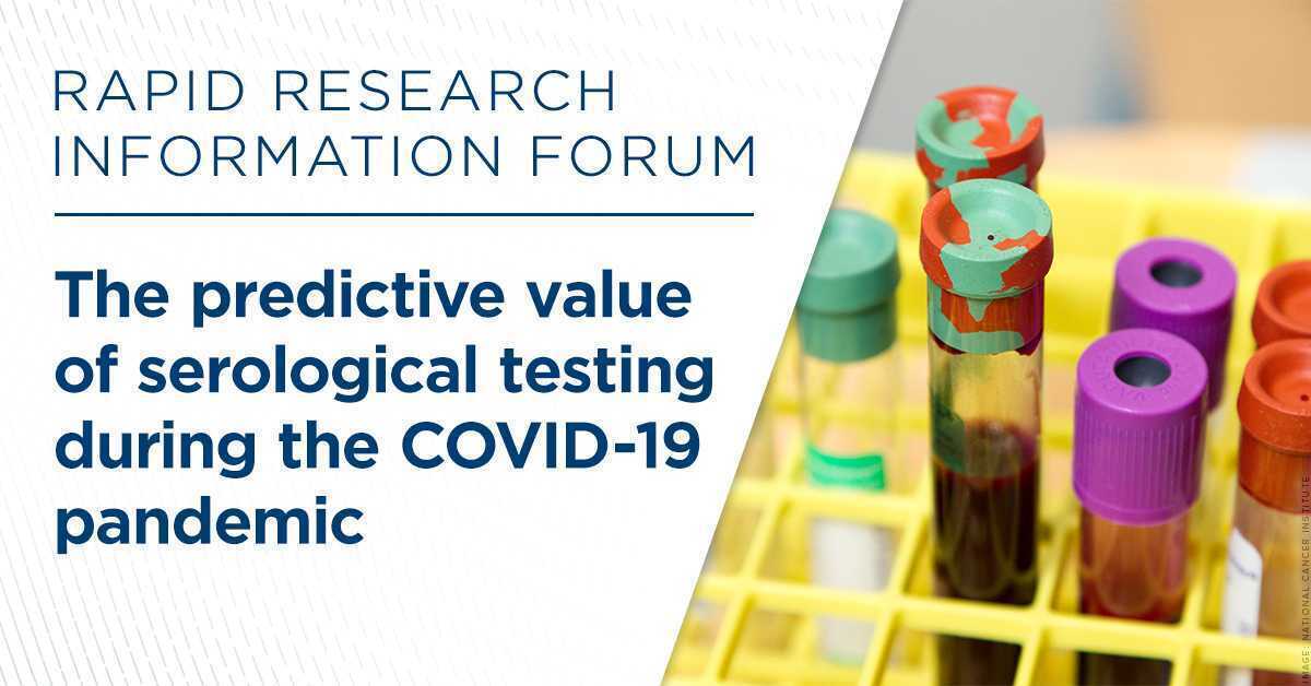 The predictive value of serological testing during the COVID-19 ...